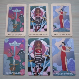 Neoteric Feminine Tarot Deck W/ Guide by Wyspell - Indie / New / Sealed ...