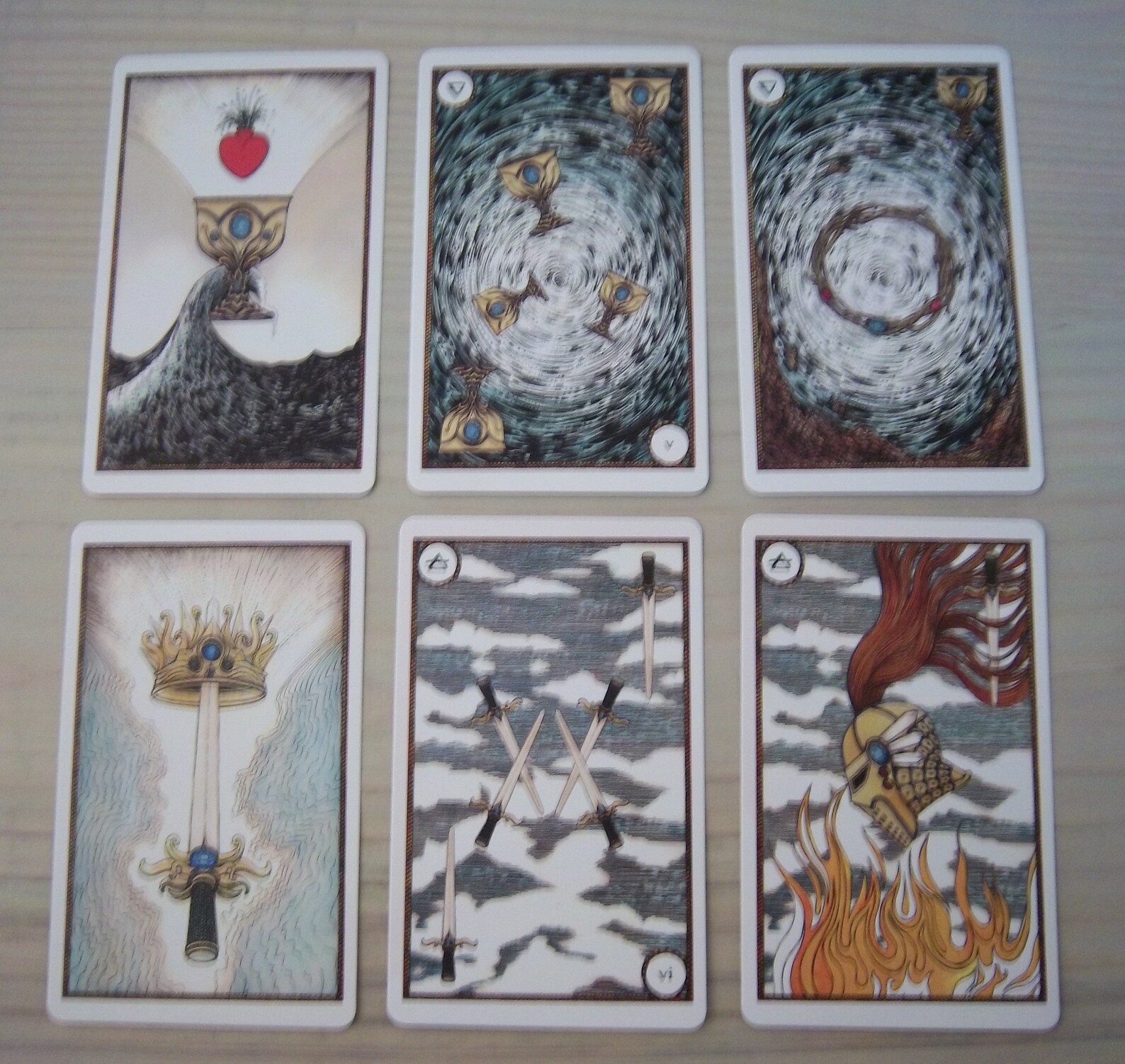 Elemental Power Tarot Deck W/ Guidebook by Melinda Lee Holm - Etsy