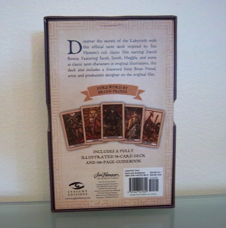 Jim Henson's Labyrinth Tarot Deck and Guidebook by | Etsy