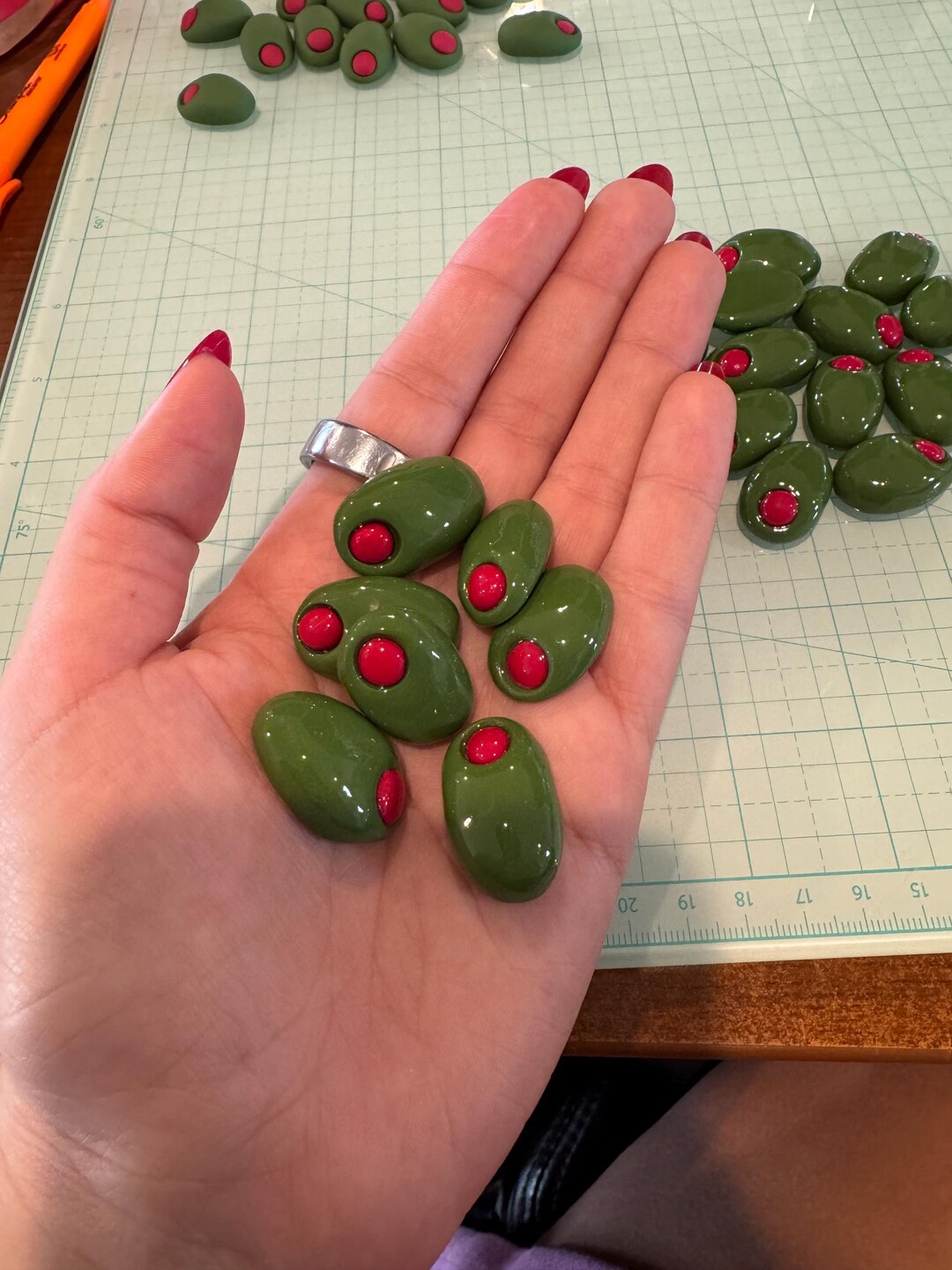 3 Pack of Olive Magnets - Etsy