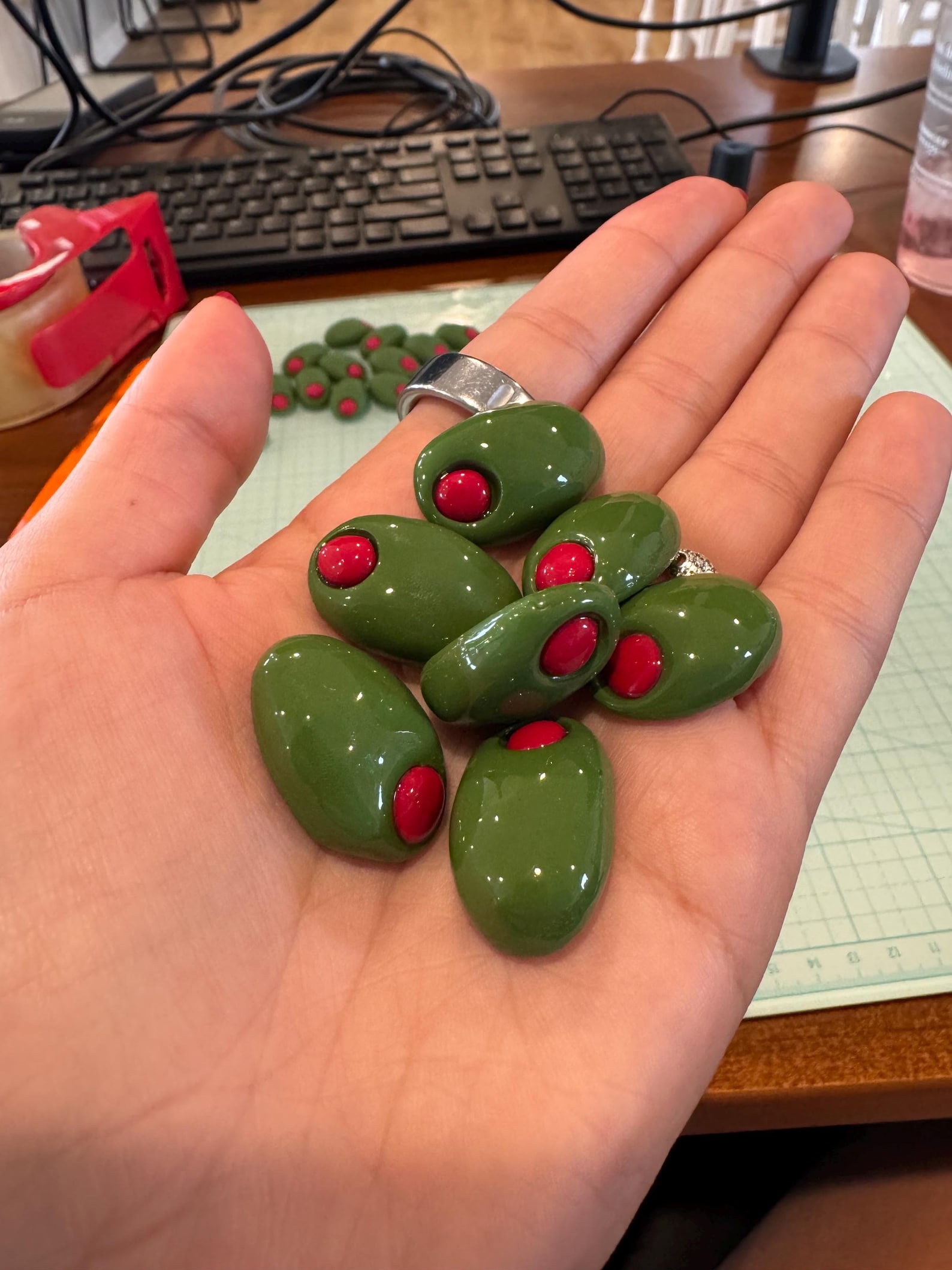 3 Pack of Olive Magnets - Etsy