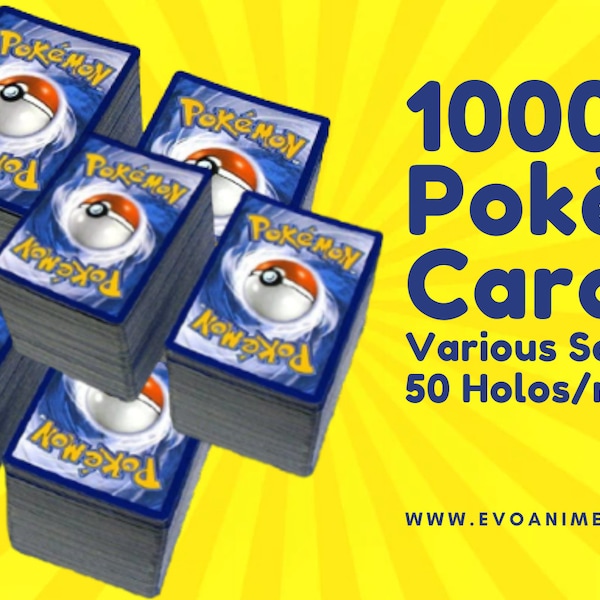 Bulk Pokemoncards - Etsy