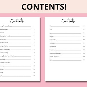 2023 Budget Planner Printable Printable Savings Planner - Etsy