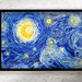 Printable Starry Night Wall Art, Van Gogh Painting, Painter's Poster ...