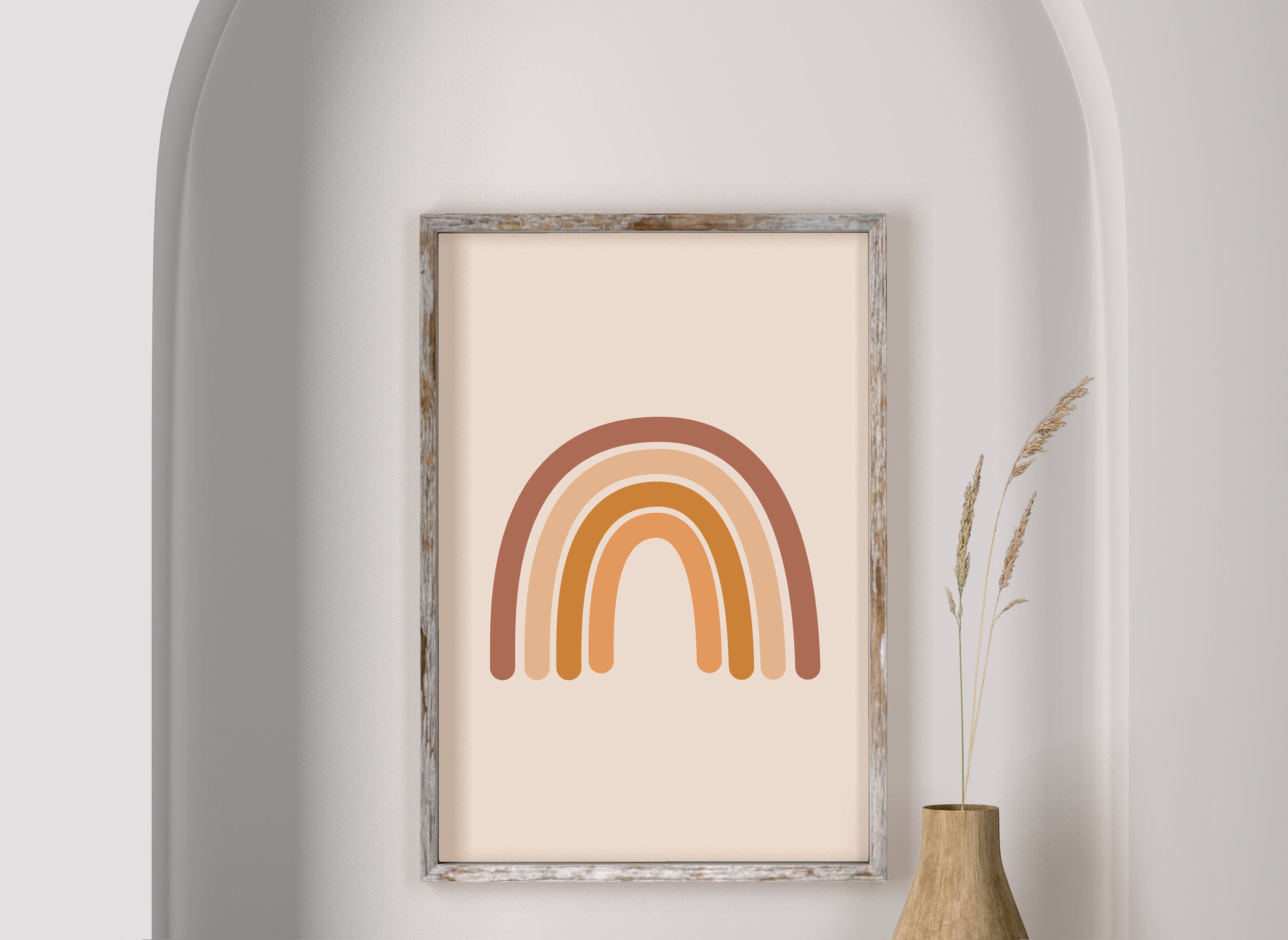 Boho Art Set of 3 Prints Boho Wall Art Abstract Gallery Wall - Etsy