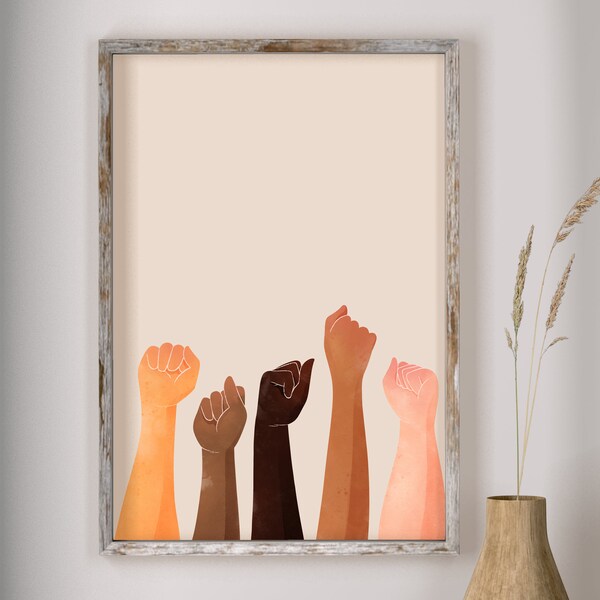 Black Lives Matter Poster - Etsy