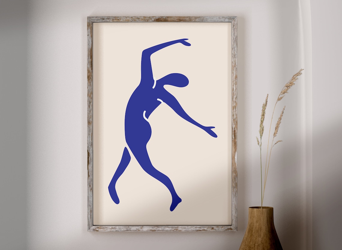 Henri Matisse Nu Blue Poster, Matisse Art Print, Printable Matisse ...