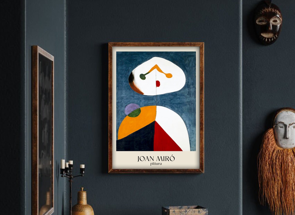 Wall Art Set of 6 Eclectic Gallery Wall Famous Paintings - Etsy