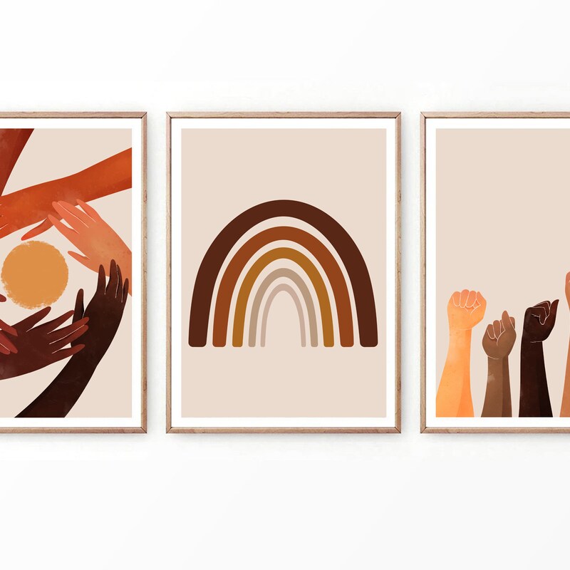 Anti Racism Posters - Etsy UK