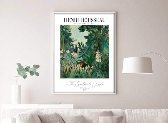 Famous Paintings Printable Famous Posters Rousseau Art | Etsy