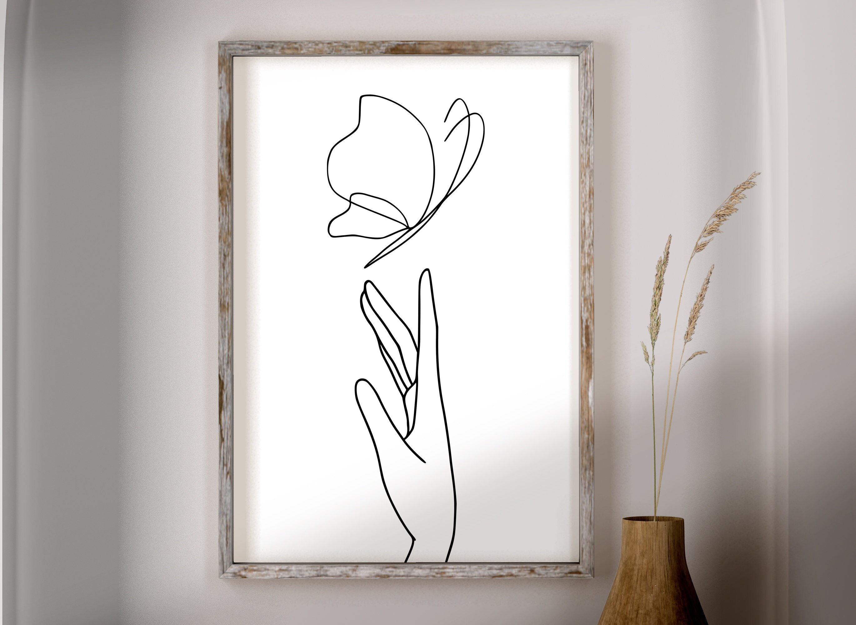 One Line Woman Art Print Set of 3 Line Art Printable Line - Etsy