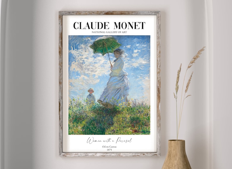 Famous Paintings Printable Set, Boho Art Set of 5 Prints Bundle, Wall ...