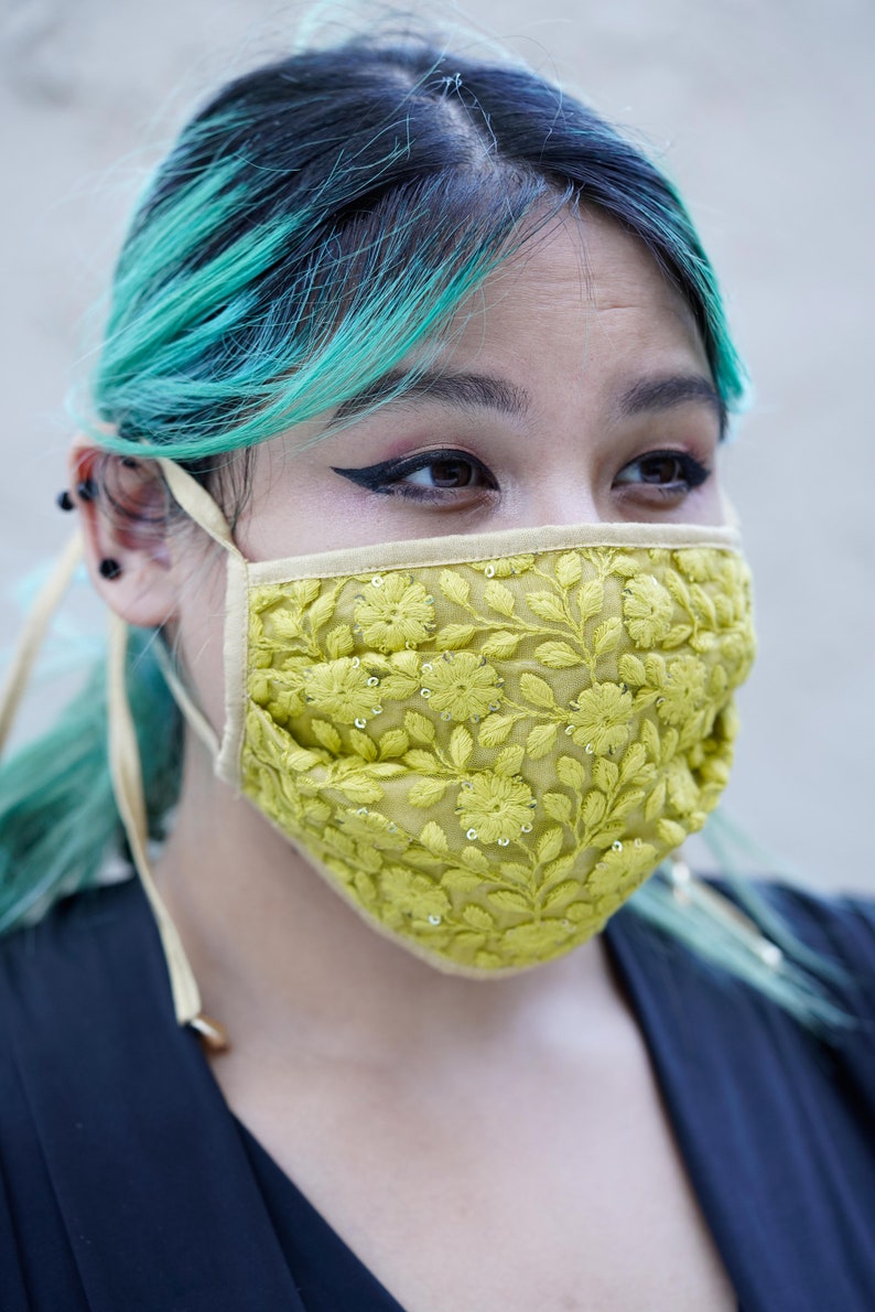 Chic Lace Mesh Fashion Face Mask. Fast Shipping. Made in USA. - Etsy