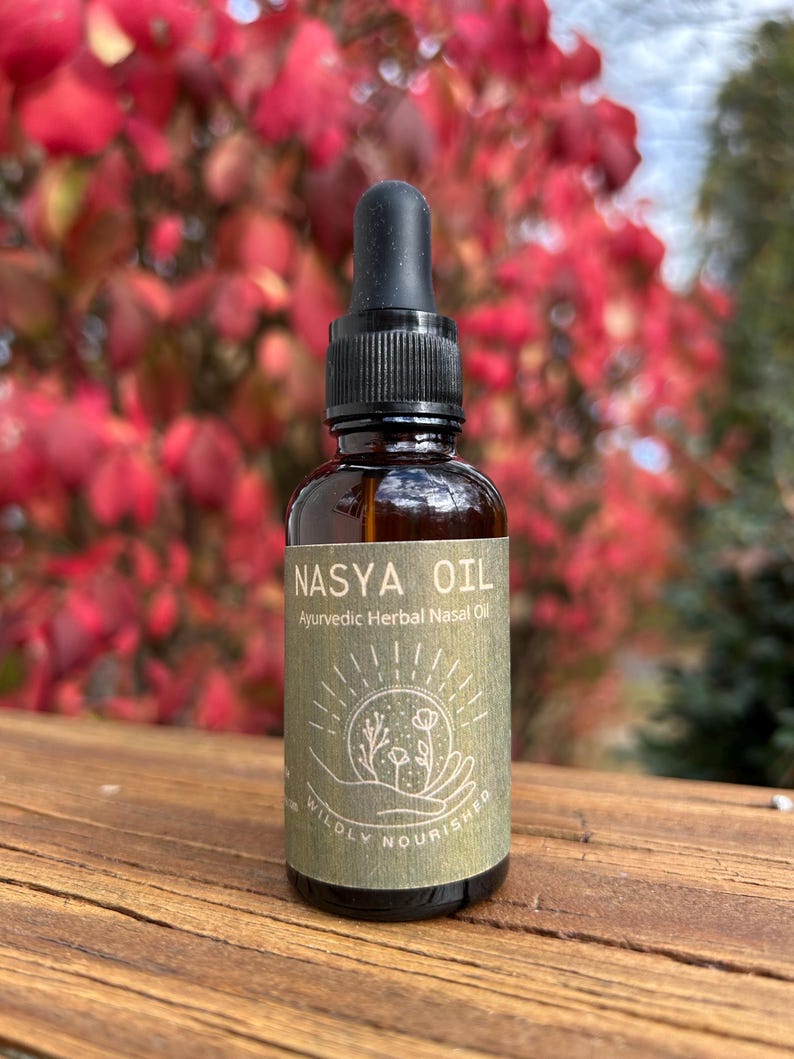 Nasya Herbal Oil | Ayurvedic Nasal Oil With Botanicals - Etsy