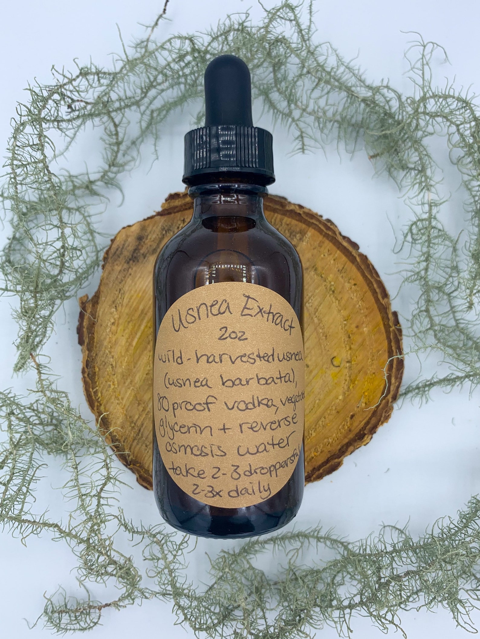 Usnea Old Mans Beard Extract Herbal Tincture | Etsy
