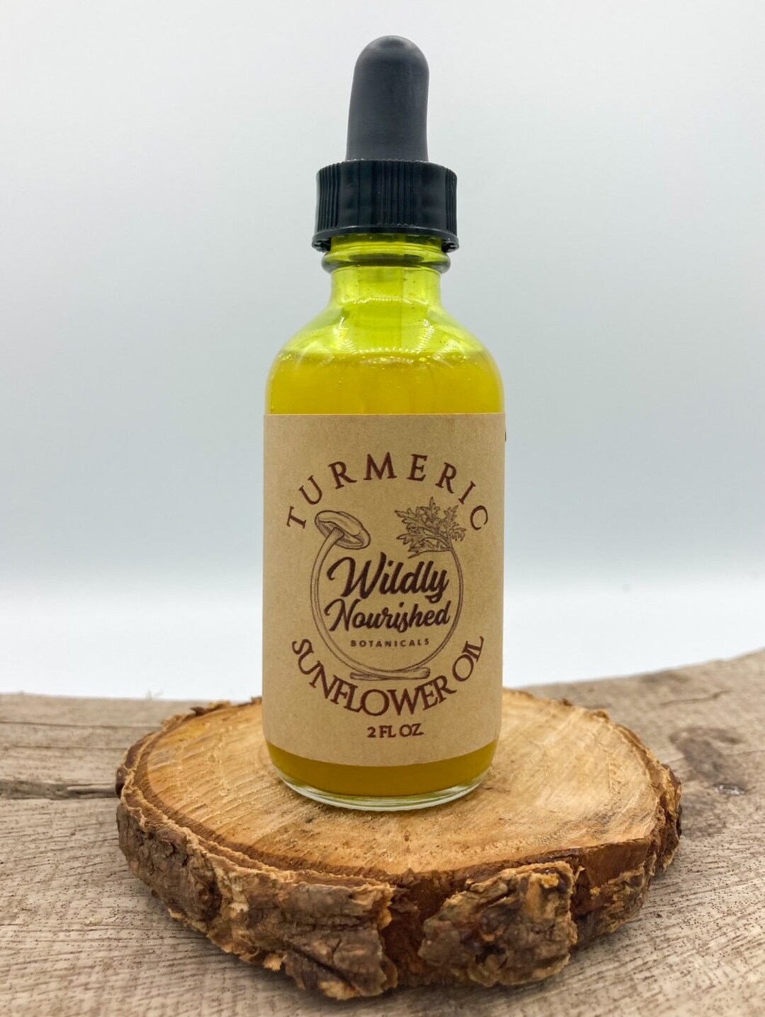 Turmeric Root Handcrafted Herbal Oil Infusion for Massage Skincare ...