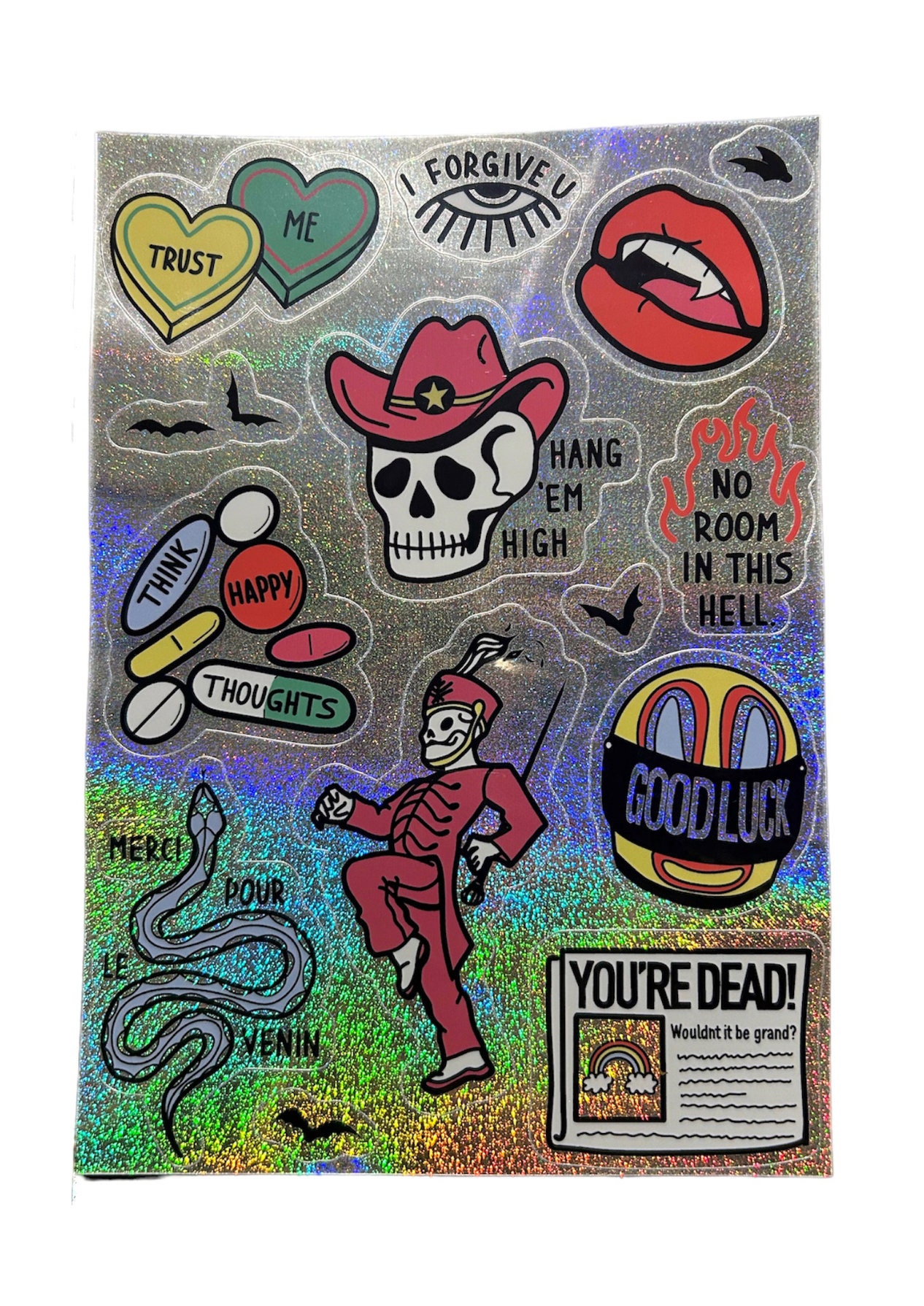 My Chemical Romance Sticker Sheet (14 Stickers Total) - Etsy