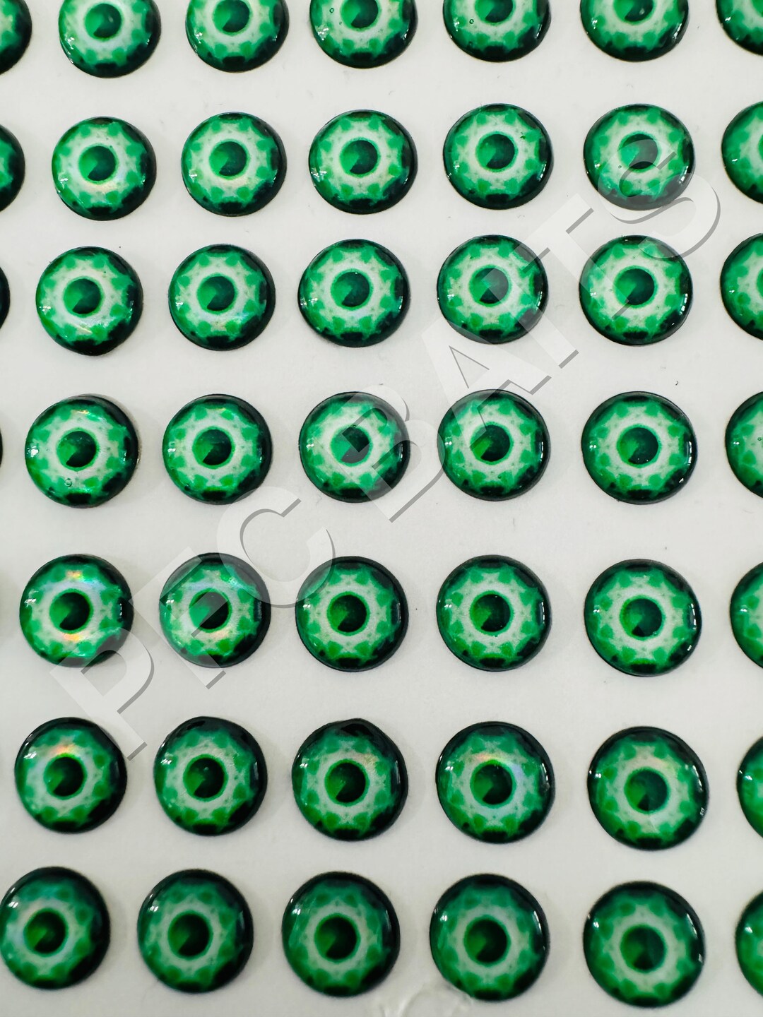 Green Alien Fish Eyes Fishing Lure Eyes 3D Fish Eyes - Etsy