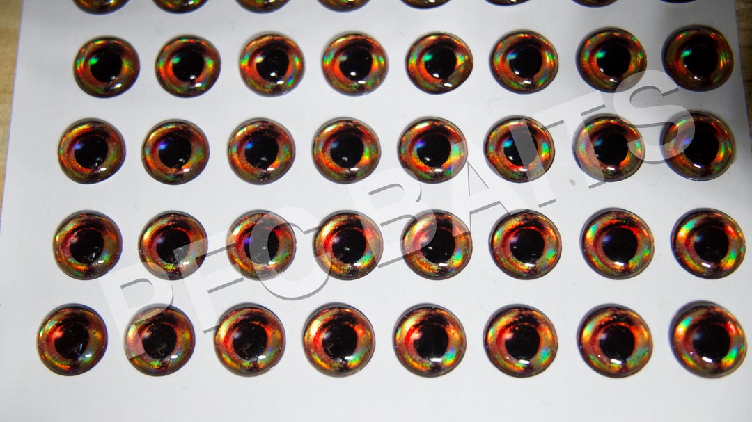 North Pike Eyes Fish Eyes Fishing Lure Eyes 3D Fish Eyes - Etsy