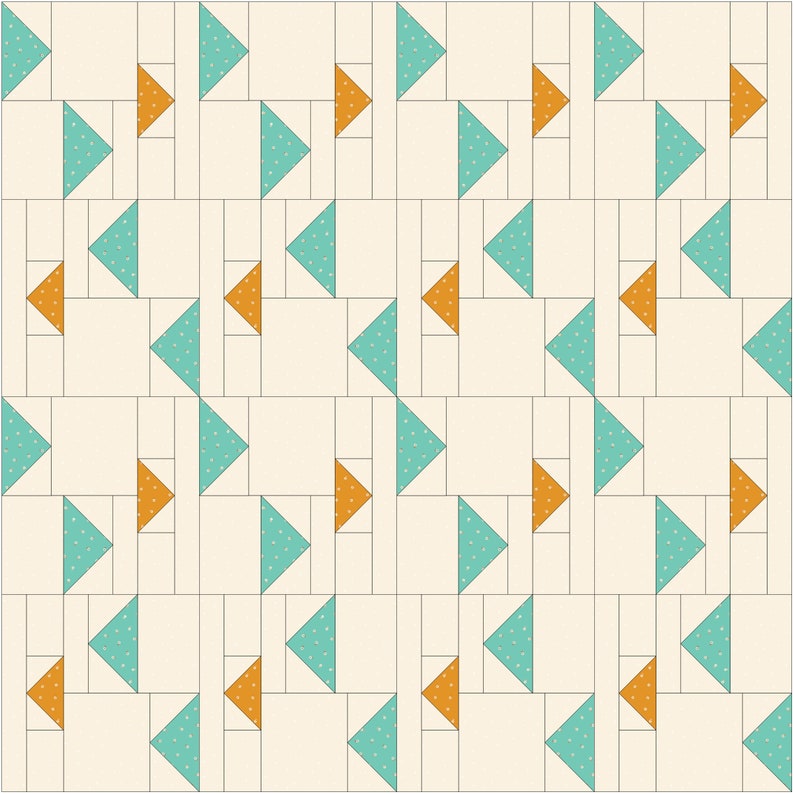 Berry Trifle Quilt Pattern - PDF Pattern - Beginner Pattern, Flying ...