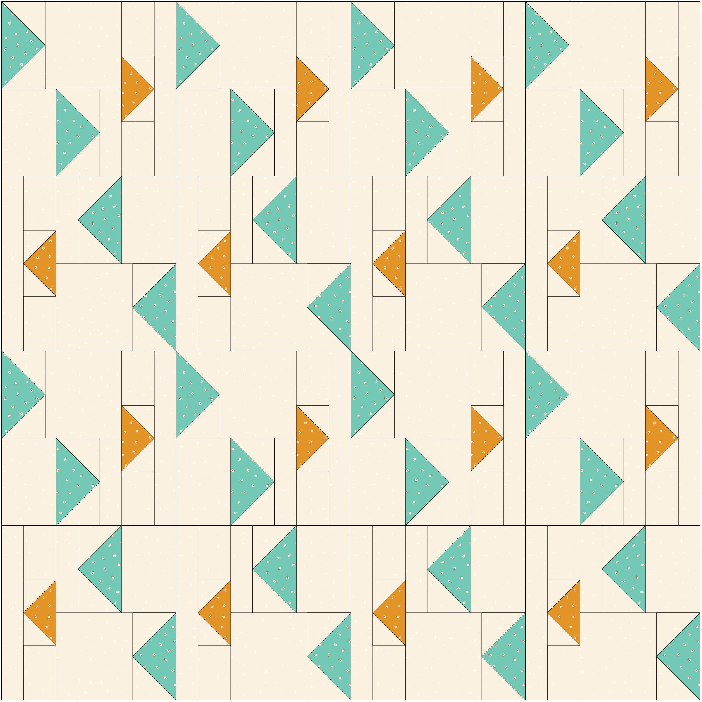 Berry Trifle Quilt Pattern - PDF Pattern - Beginner Pattern, Flying ...