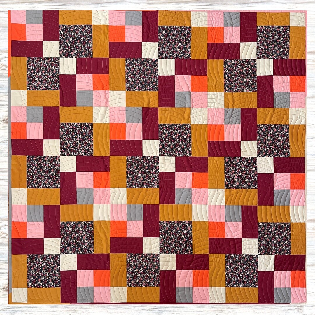 Lemon Squared Quilt Pattern - PDF Version - Easy Beginner Squares ...