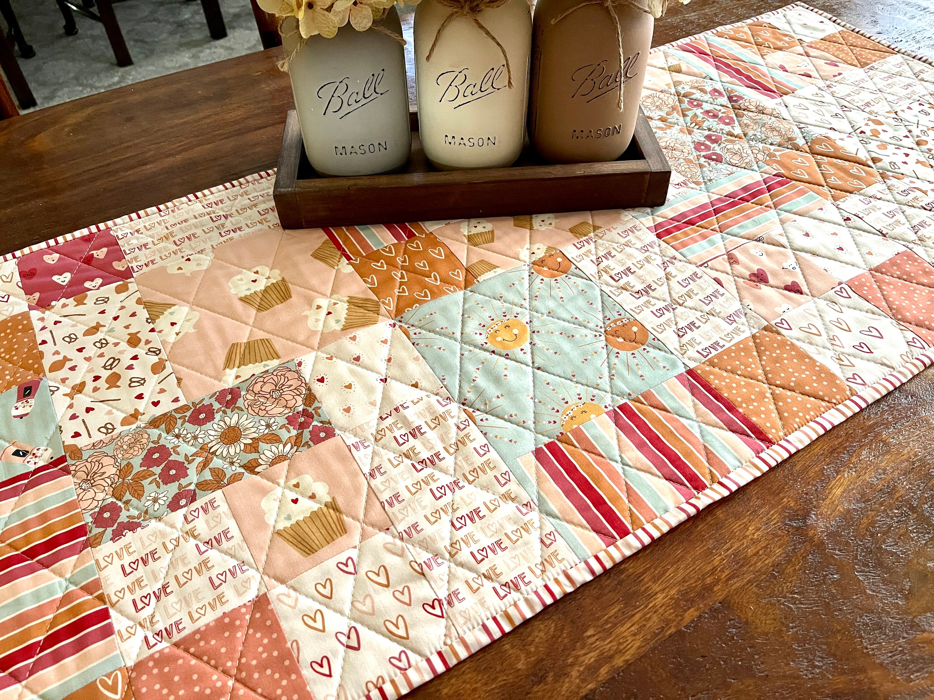 Lemon Squared Quilt Pattern - PDF Version - Easy Beginner Squares - Fabric Focus - Fat Quarter ...