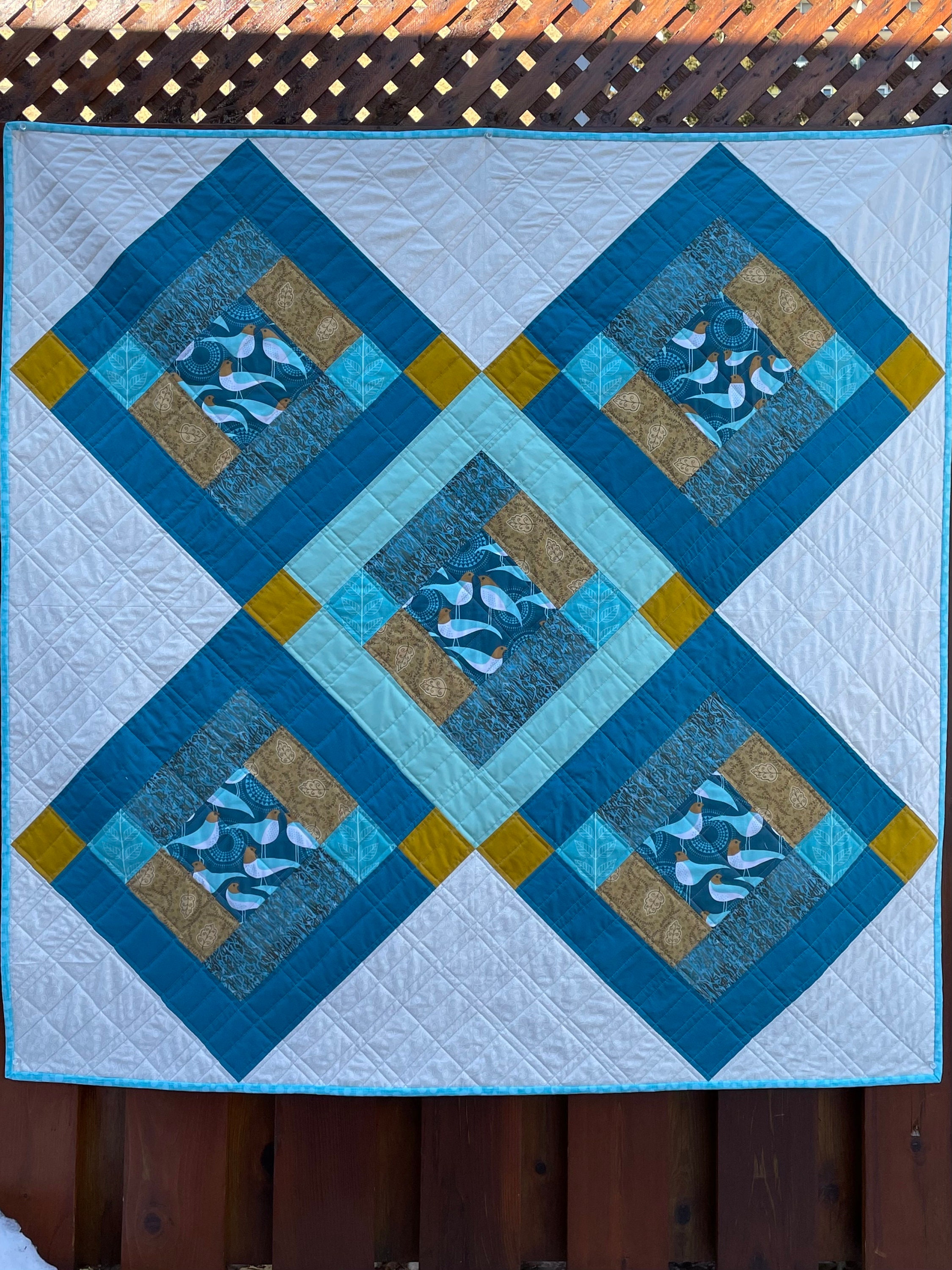 Summer Sherbet Quilt Pattern PDF Version Easy on Point Quilt Advanced ...