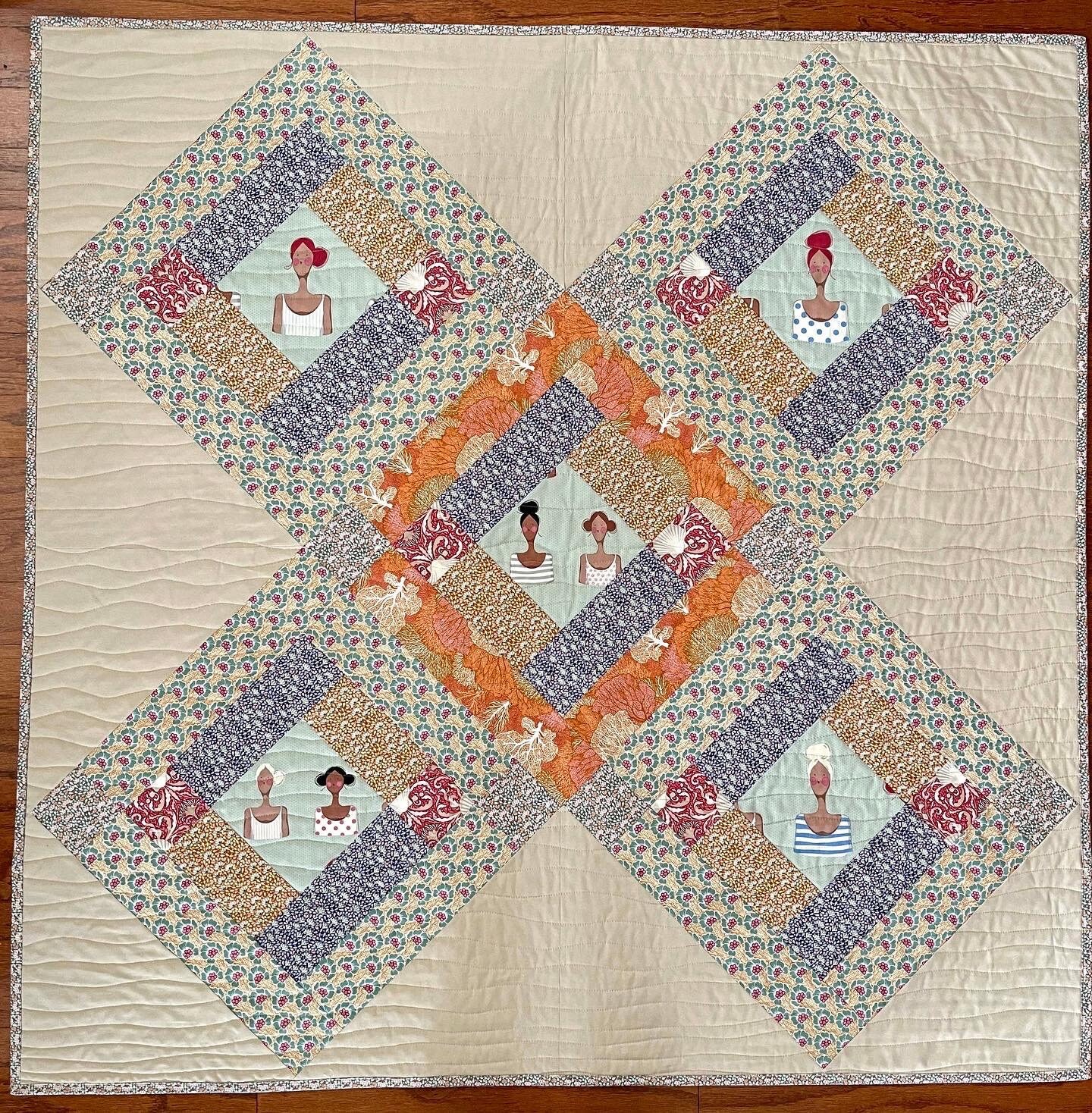 Summer Sherbet Quilt Pattern PDF Version Easy on Point Quilt Advanced ...