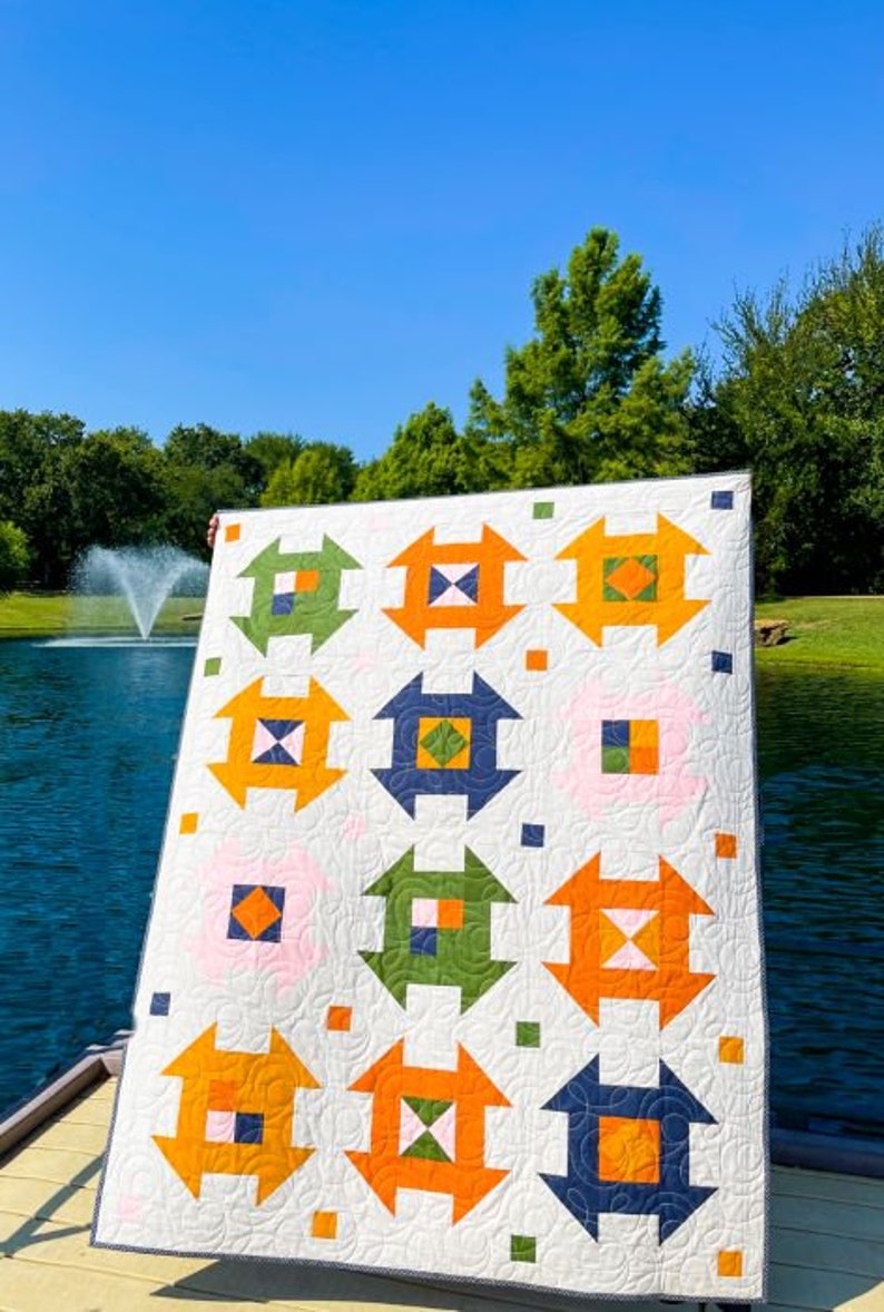 Churn Butter Cookie Quilt Pattern - PDF Version - Fun Variations of ...