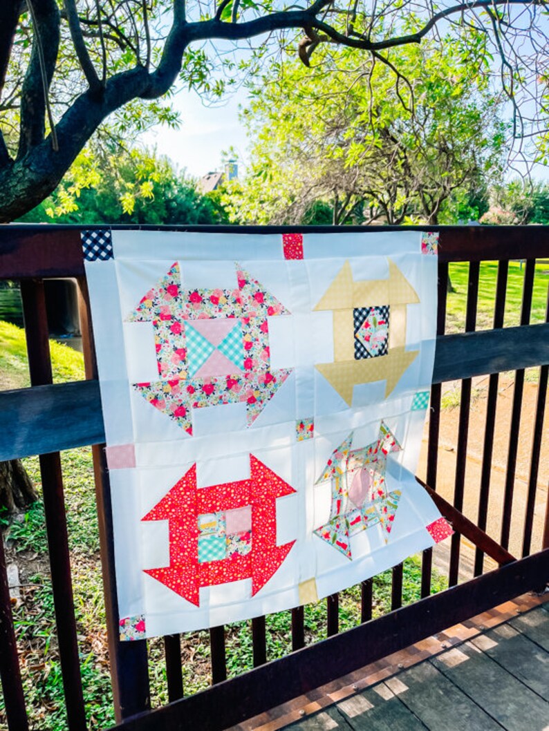 Churn Butter Cookie Quilt Pattern - PDF Version - Fun Variations of ...