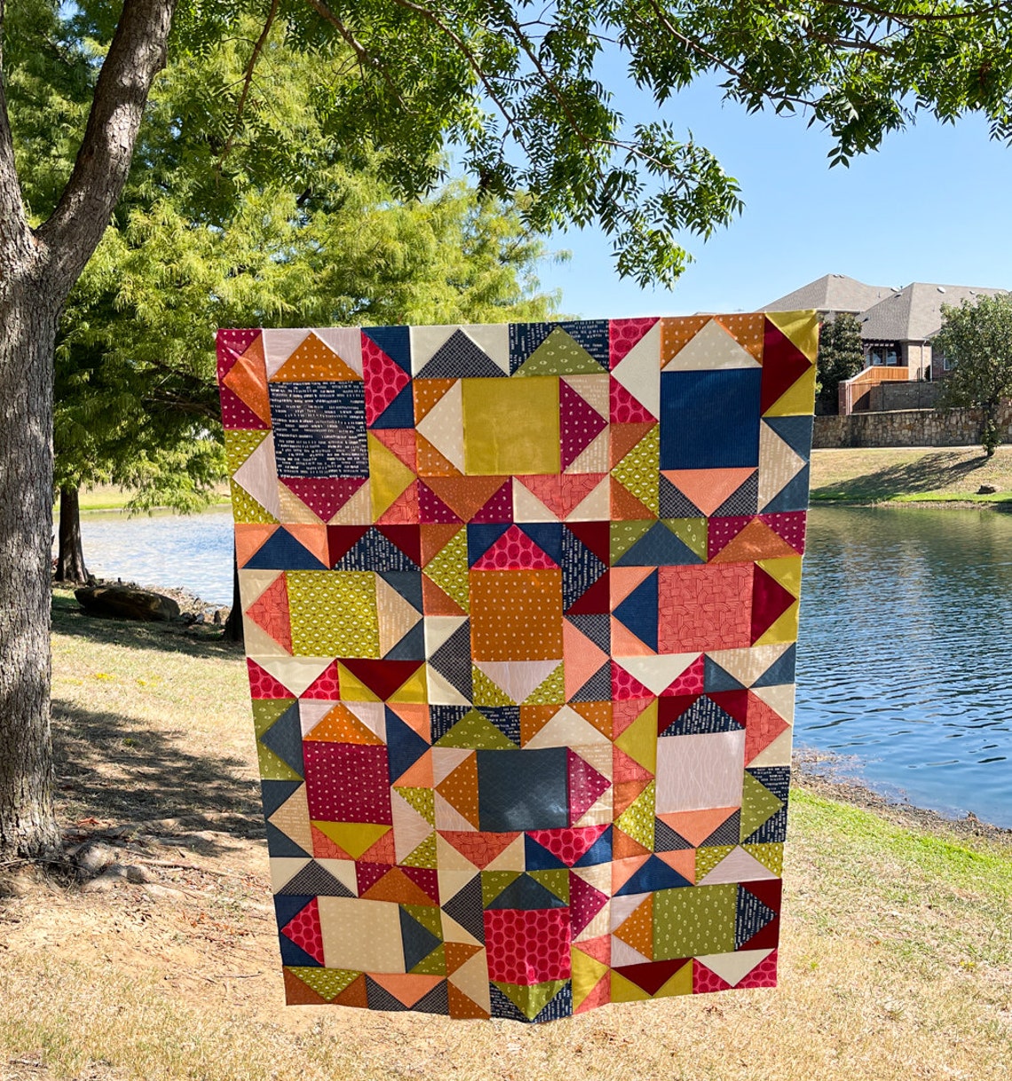 Cinnamon Spice Quilt Pattern PDF Pattern Beginner Pattern, Flying Geese ...