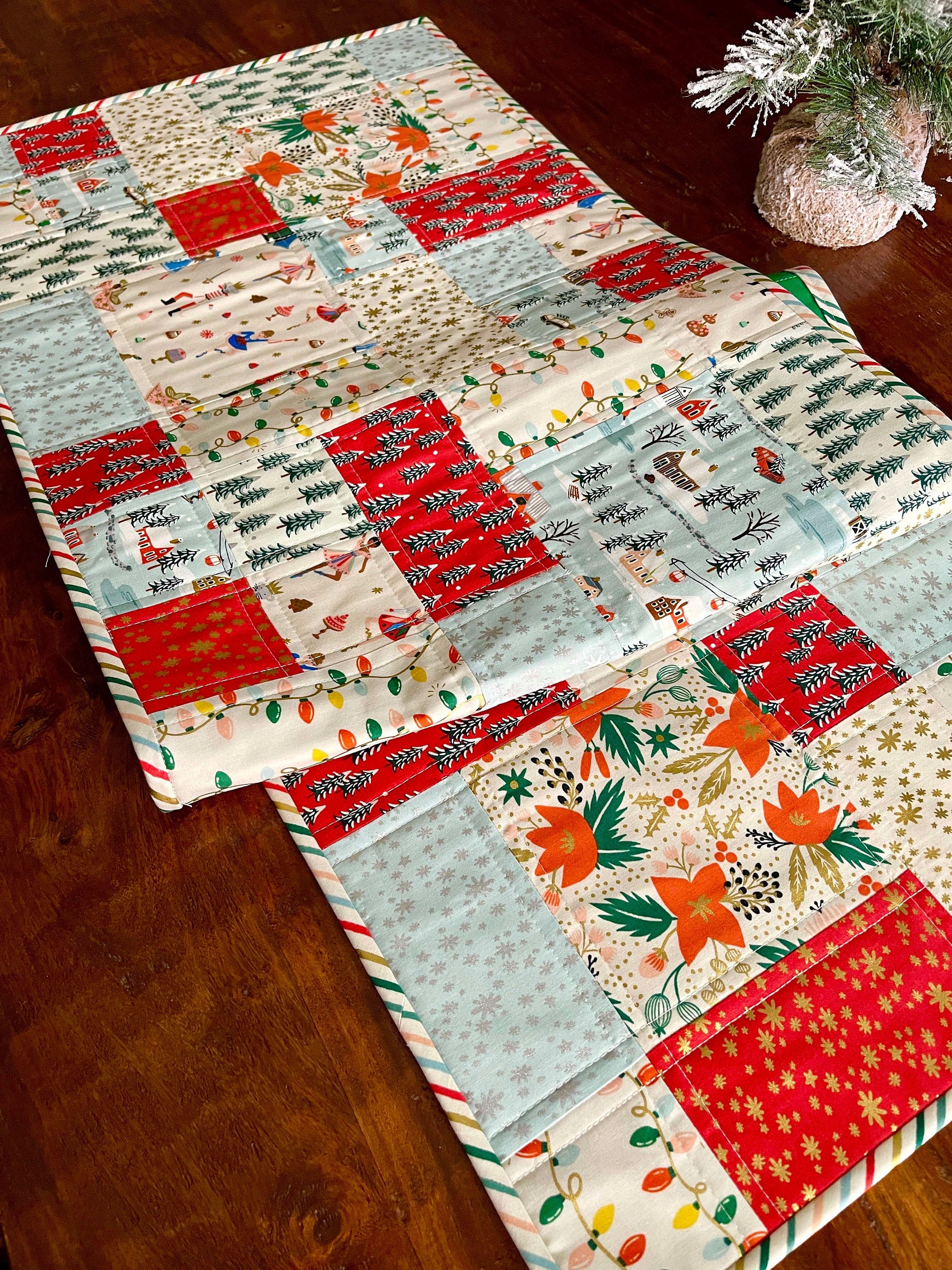 Lemon Squared Quilt Pattern - PDF Version - Easy Beginner Squares - Fabric Focus - Fat Quarter ...