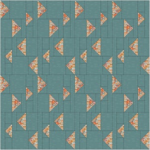 Berry Trifle Quilt Pattern PDF Pattern Beginner Pattern, Flying Geese, FQ and 10 Pre-cut ...