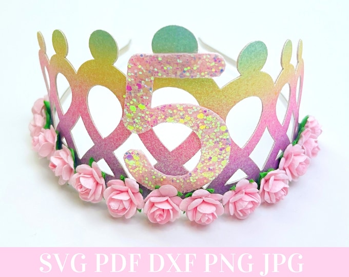 Crown SVG, Princess Crown Cut File, SVG Cutting File, SVG Cut File ...