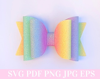 Hair Bow Cut File | Etsy