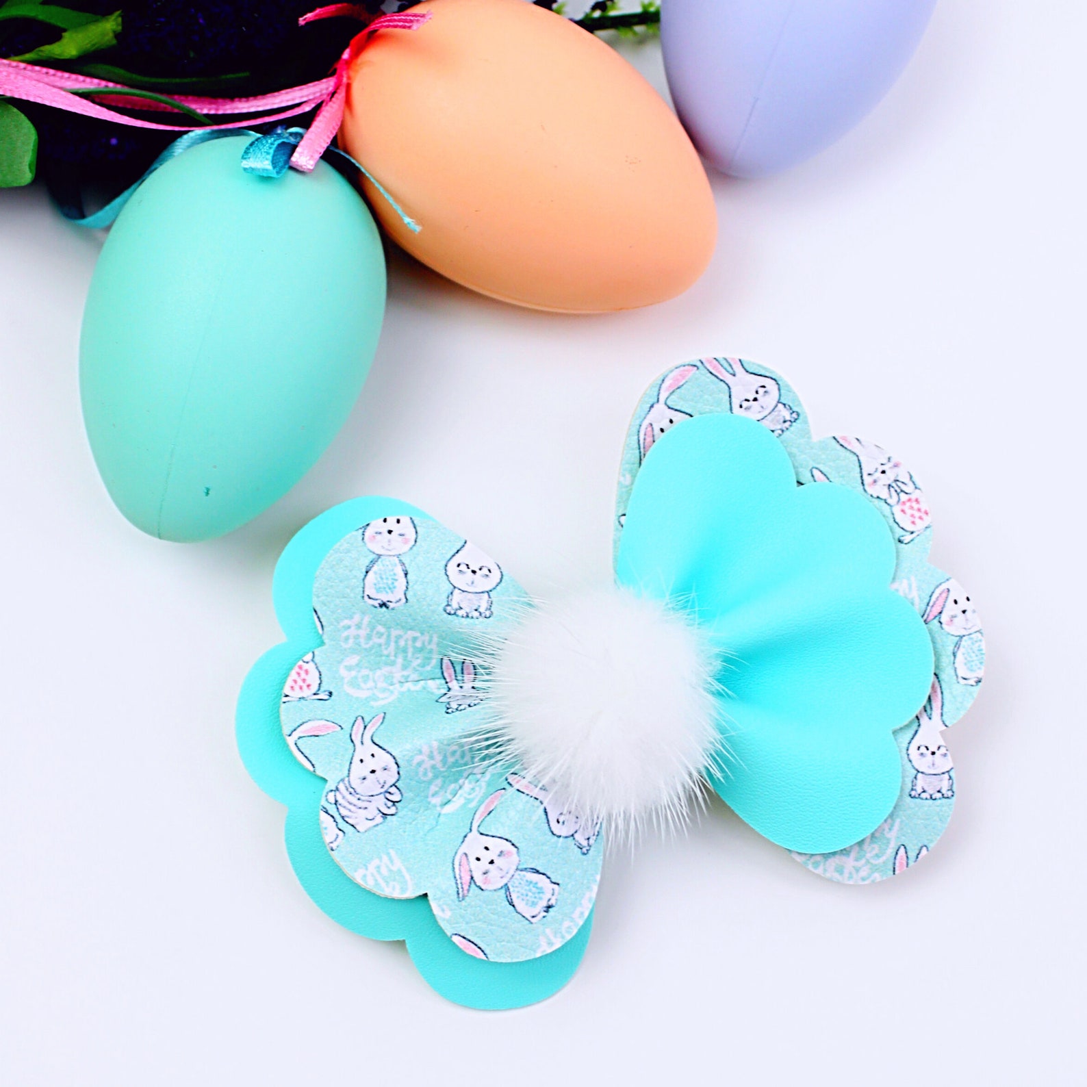 Scalloped Pinch Hair Bow SVG - Hair Bow Template SVG, PDF - Digital ...