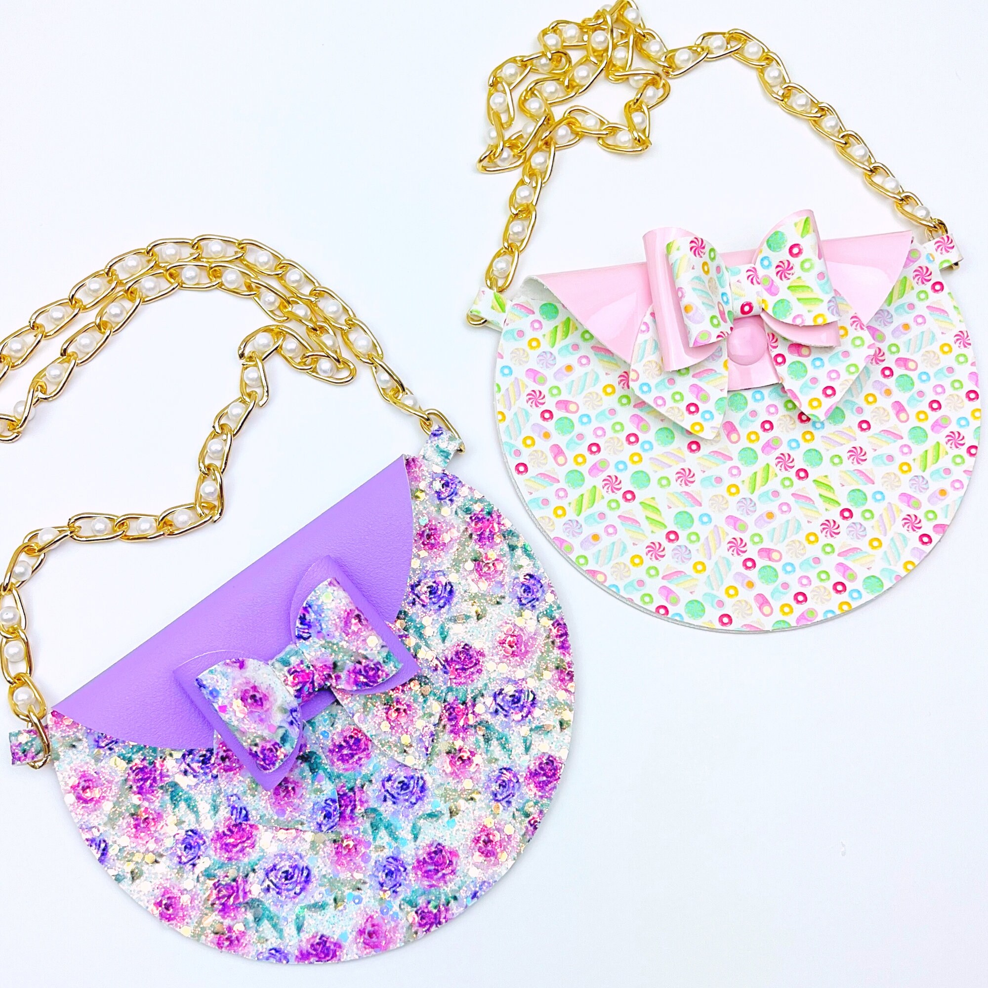 Toddler Purse SVG - Toddler Handbag - Bag With Bow SVG - Faux Leather ...