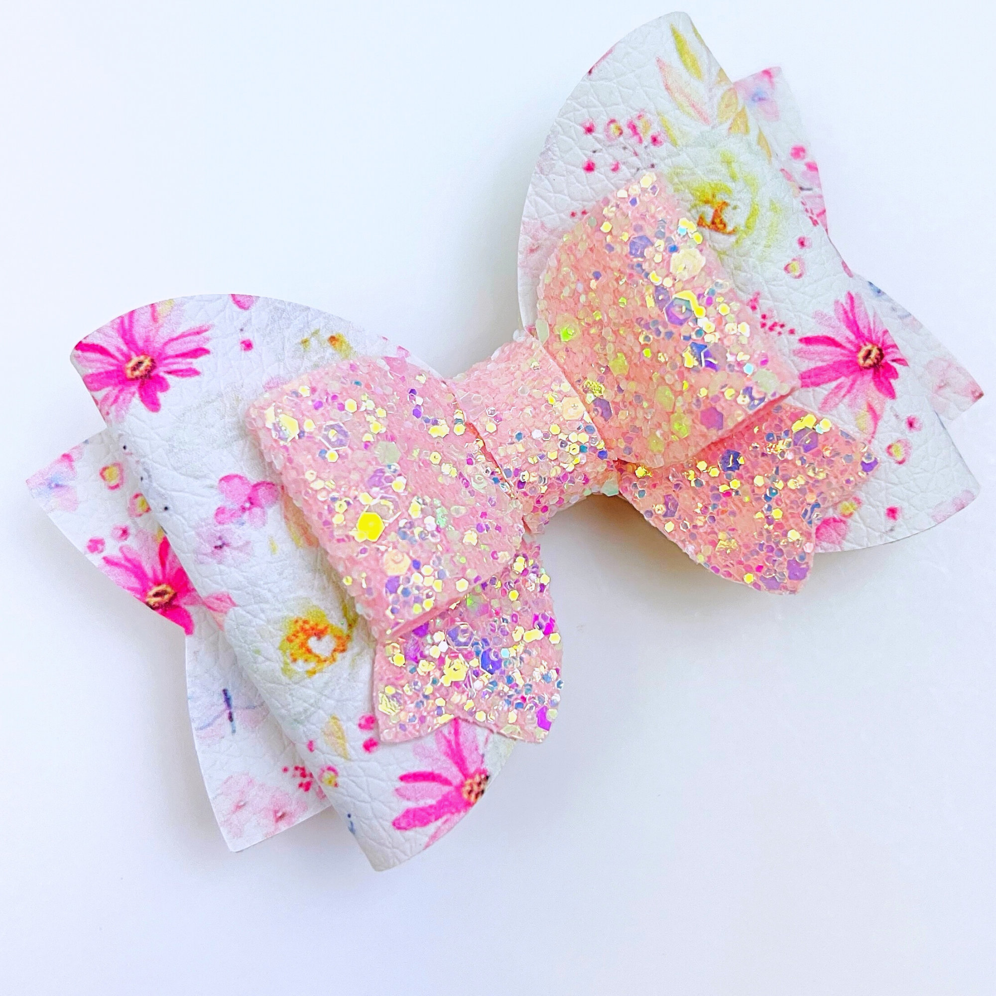 Double Hair Bow Template SVG Hair Bow SVG PDF Digital - Etsy