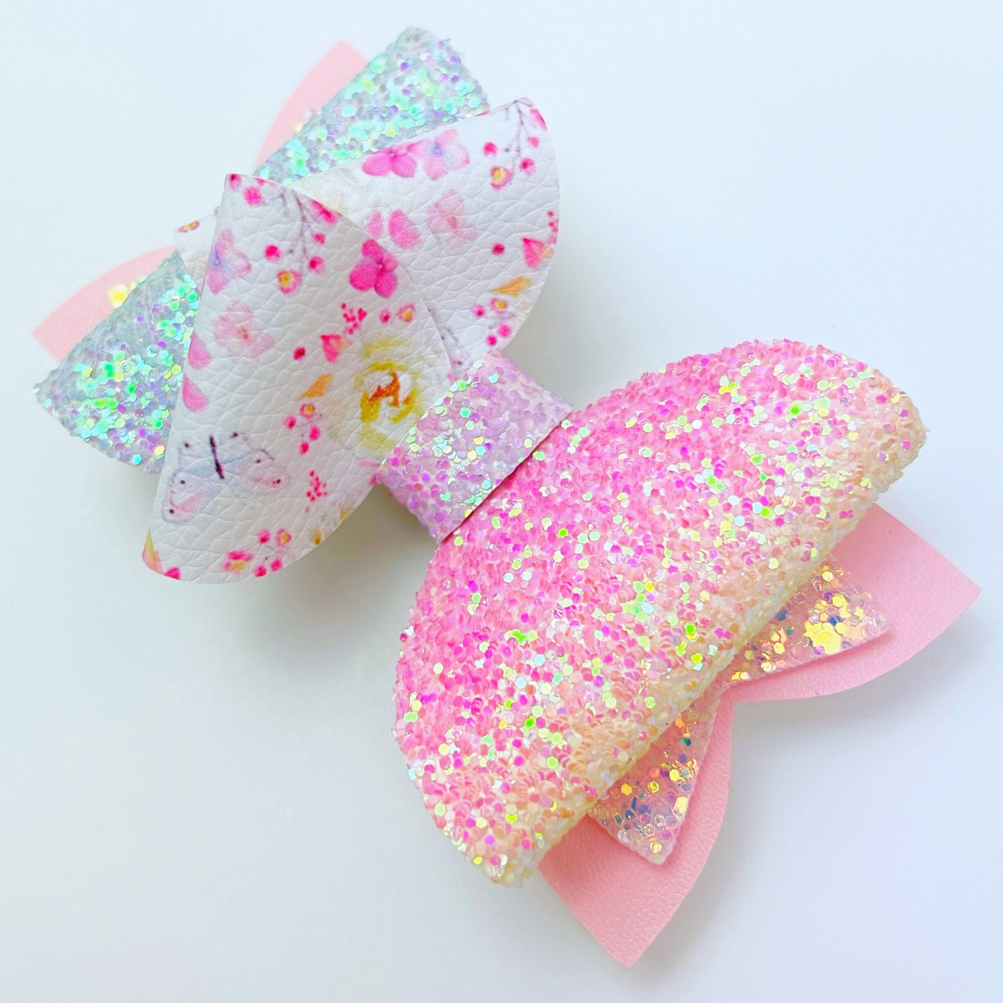 Hair Bow Template SVG Hair Bow SVG PDF Digital Template - Etsy