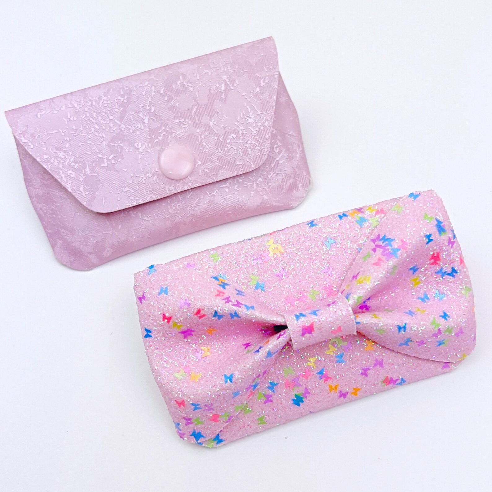 Wallet With Bow SVG - Coin Wallet Template - Coin Purse - Faux Leather ...