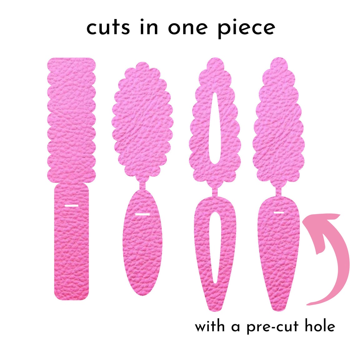 Snap Clip Bundle SVG Scalloped Snap Clip SVG PDF Digital - Etsy