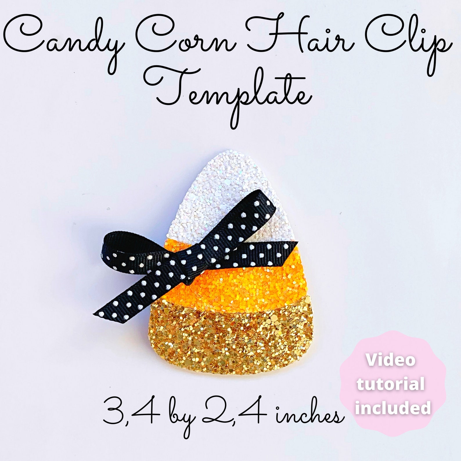 Candy Corn Snap Clip SVG Halloween Snap Clip SVG PDF - Etsy