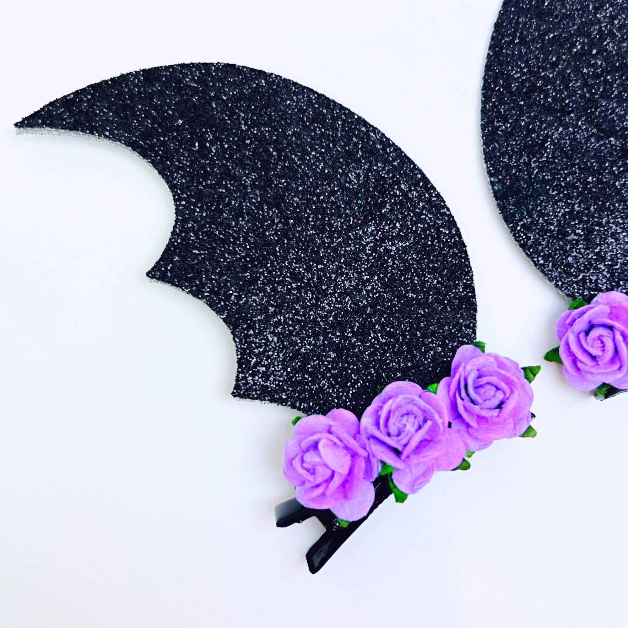 Bat Wings Hair Clips SVG - Halloween Hair Clip SVG, PDF - Digital ...