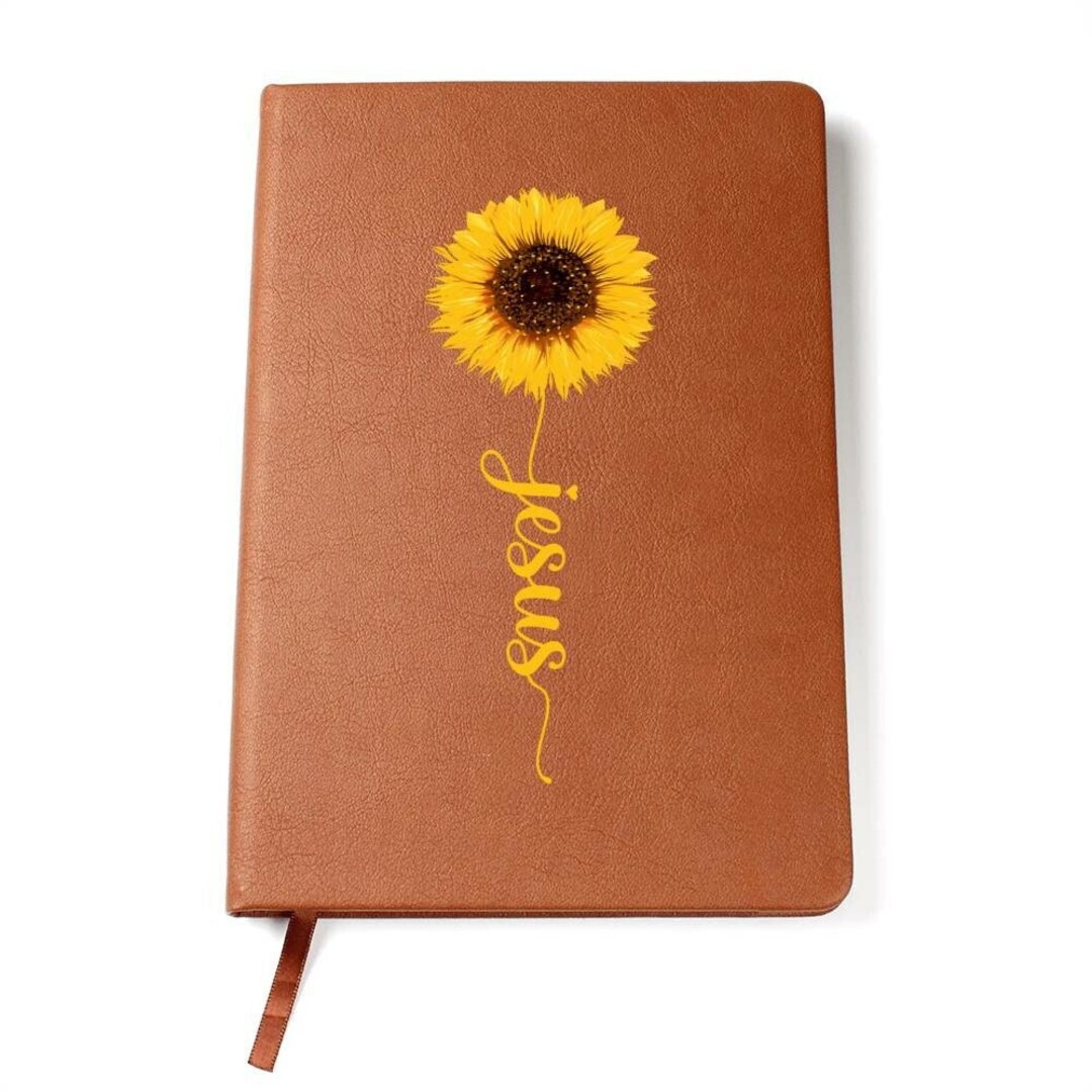 Jesus Vegan Leather Graphic Journal - Etsy