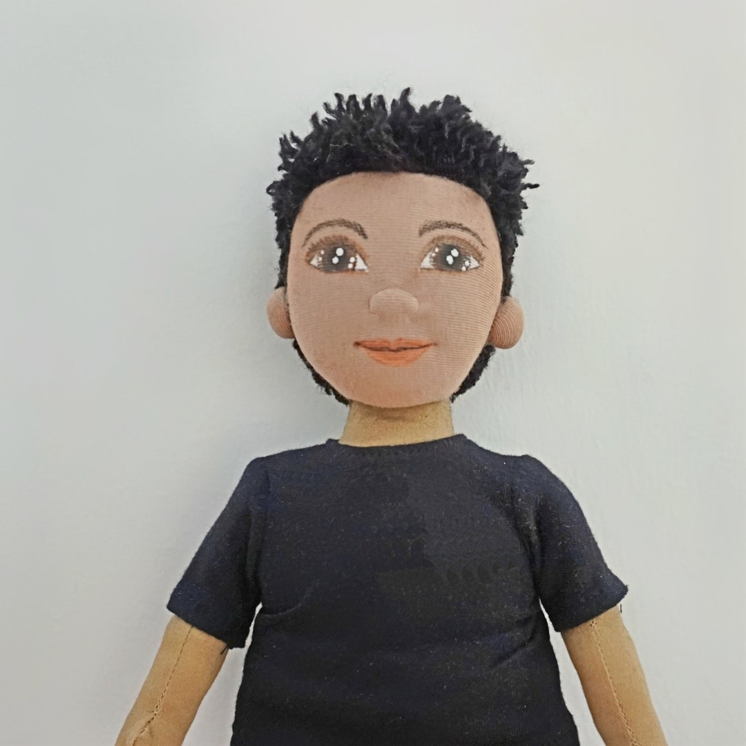 Personalized Doll of Color/ Custom Plush Doll of a Person/ - Etsy