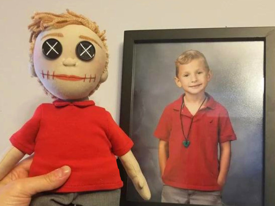 Custom Button-eye Doll of Boy With Removable Clothes/ Made-to-order ...