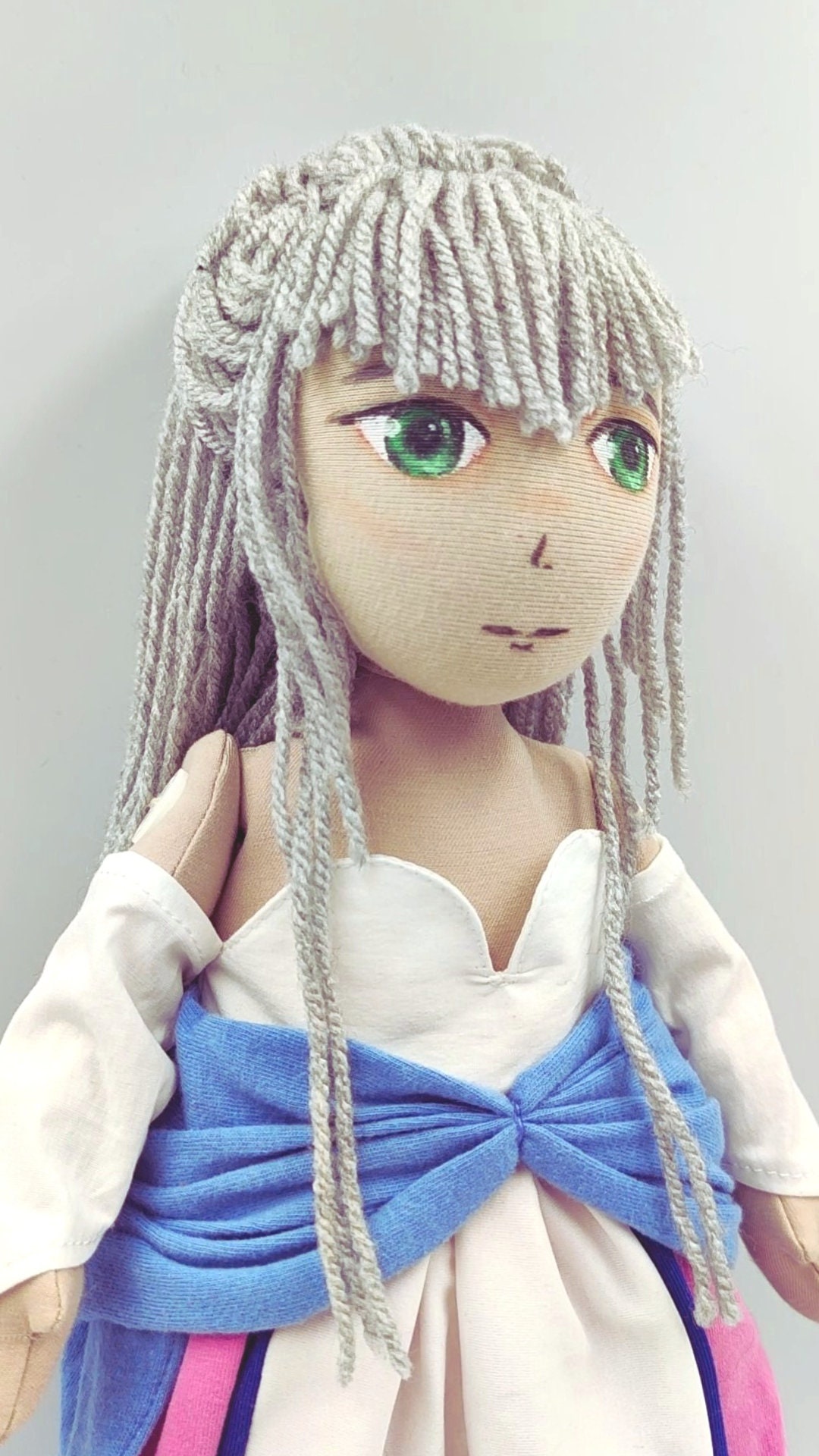 Custom Anime Doll Handmade Anime Plushie Figurine Custom - Etsy