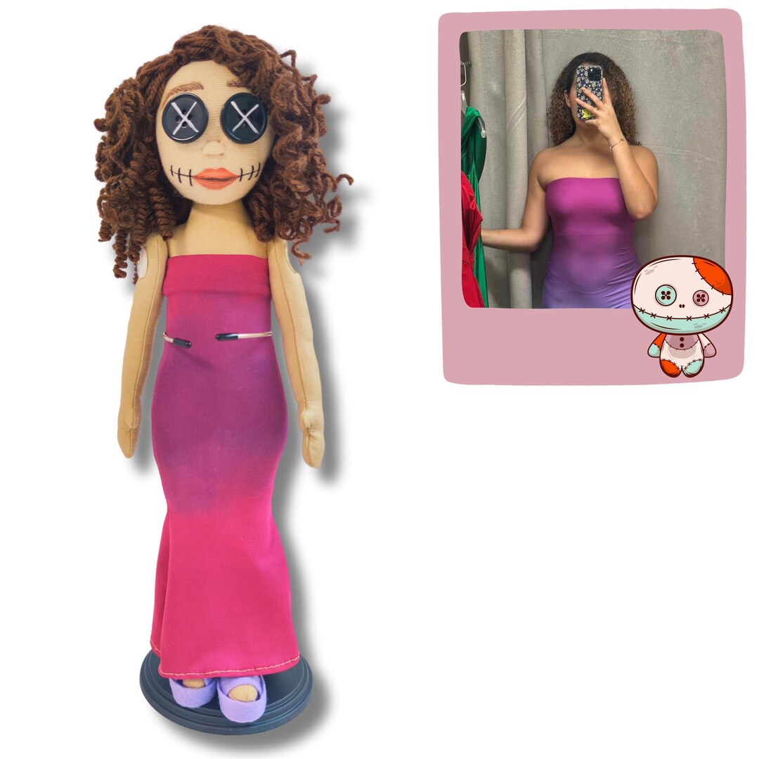 Personalized Gift for Girlfriend of a Custom Doll, Christmas Present ...