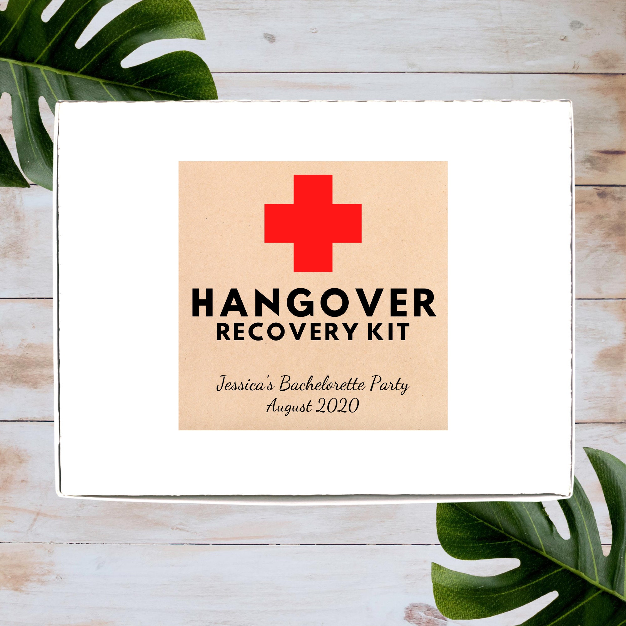 Hangover Recovery Kit Stickers Personalized Favor Kit - Etsy Norway